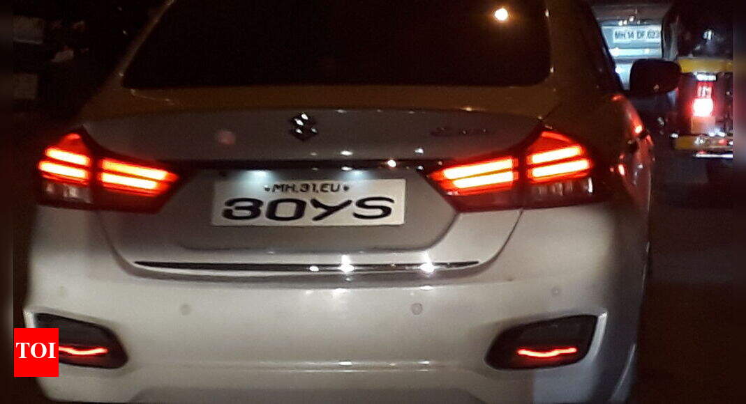 FANCY NUMBER PLATES ..WHAT IS RTO DOING - Times of India