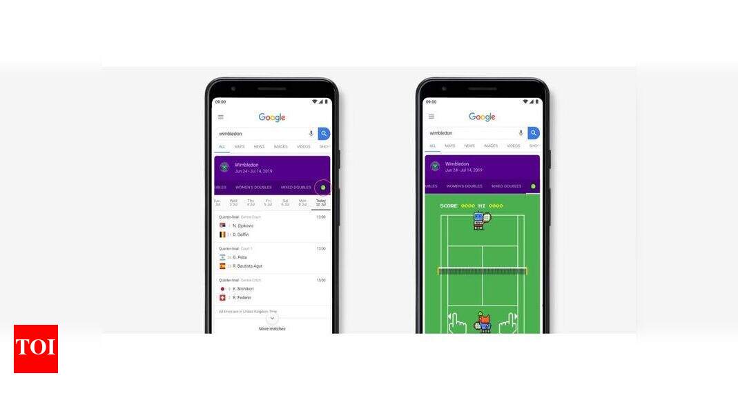 Google has a fun Wimbledon game for you. Here's how you can play it ...