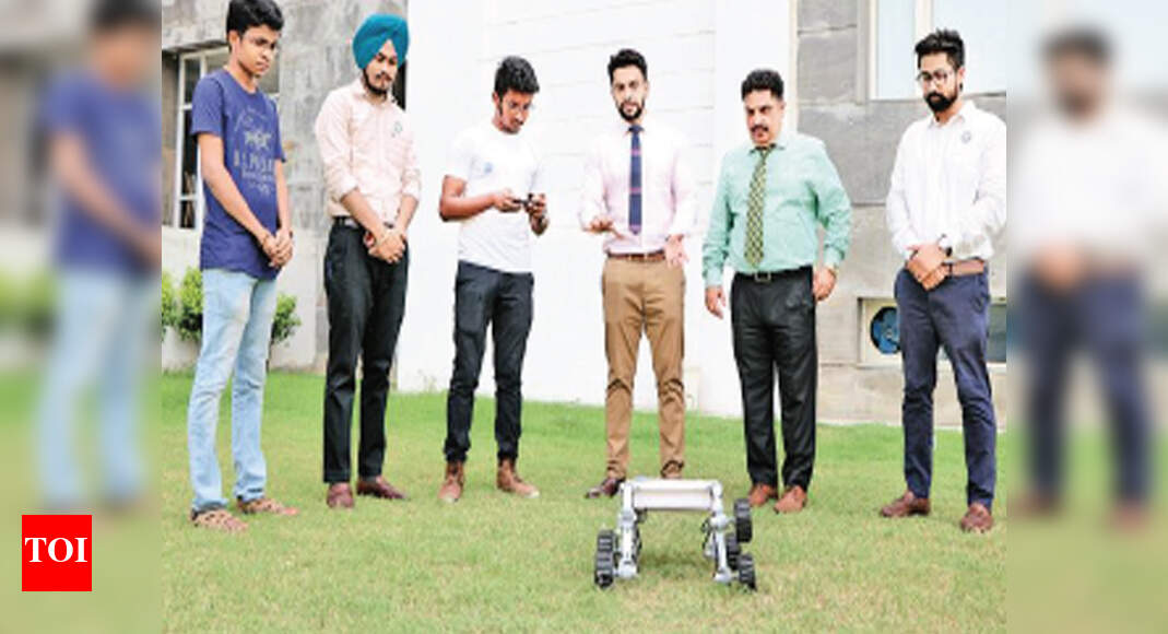 CTU students invent moisture-sensing Smart Agricultural Robot ...