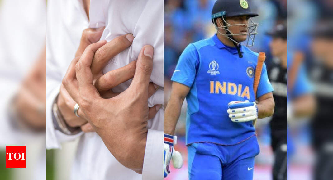 Kolkata fan dies of "shock" watching MS Dhoni's dismissal in World Cup ...