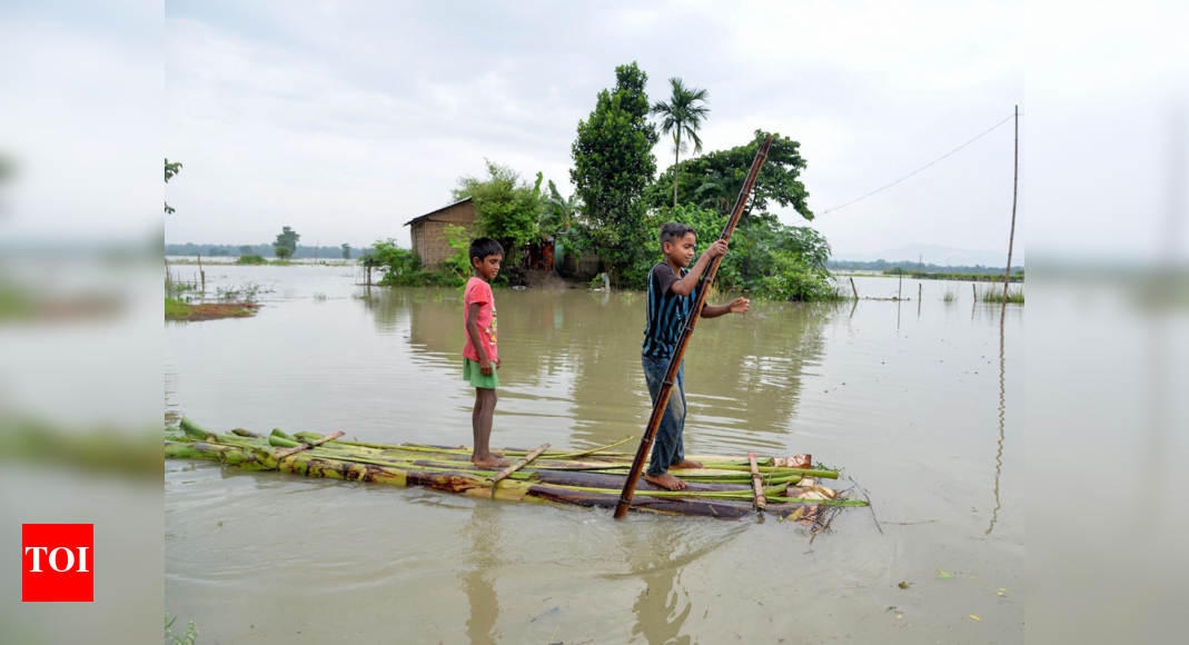 Rains claim 7 lives in northeast, over 4 lakh affected in Assam floods ...