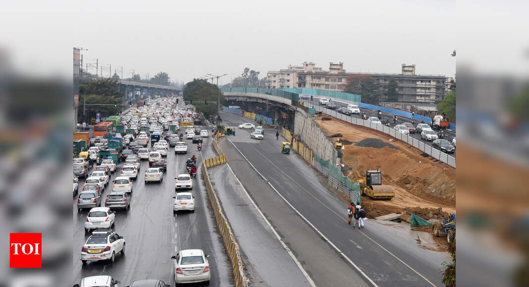 New underpass near Dhaula Kuan eases ride to Delhi airport | Delhi News ...