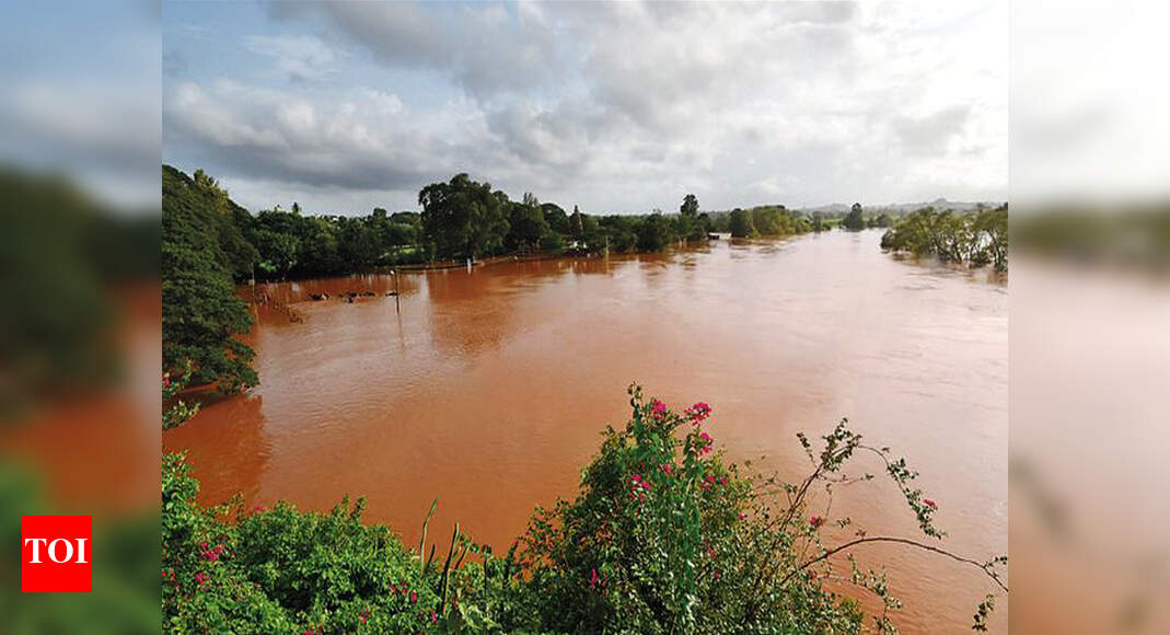 Maharashtra: Panchganga water rises to 37.9ft | Kolhapur News - Times ...