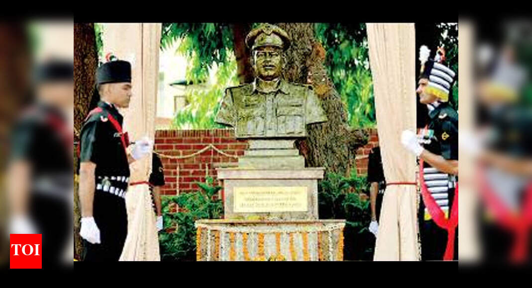 Bust of 1971 war hero General Sagat Singh unveiled in Jaipur | Jaipur ...