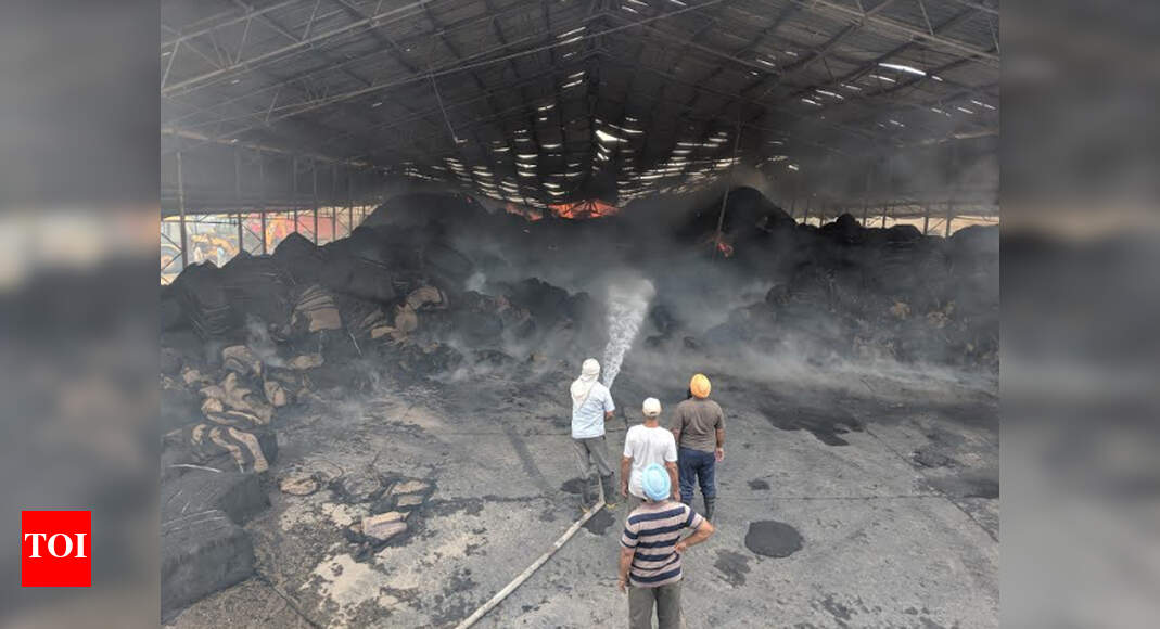 Haryana: Fire breaks out in Ambala’s New Grain Market | Gurgaon News ...