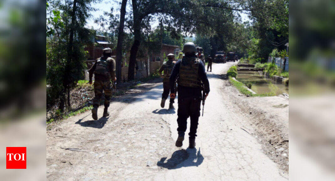 Cop killed in terrorist attack in J&K | India News - Times of India