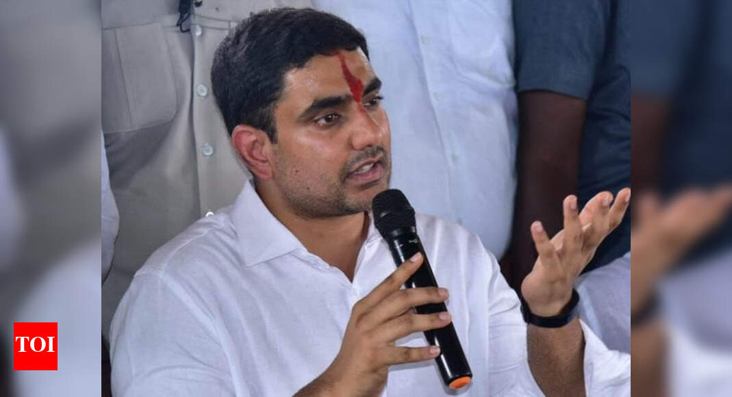 Nara Lokesh: Andhra Pradesh: Jaganmohan riding on wooden horse, says Nara Lokesh | Amaravati ...