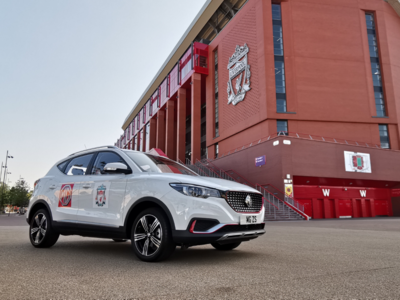 MG Motors turns global car partner of Liverpool Football Club - Times ...