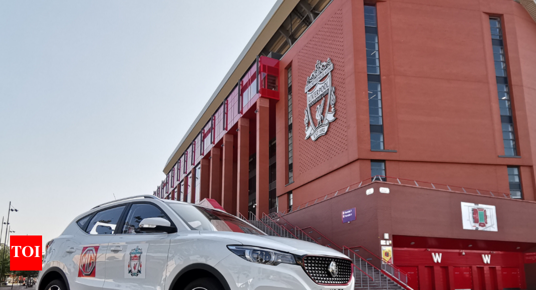 MG Motors turns global car partner of Liverpool Football Club - Times ...