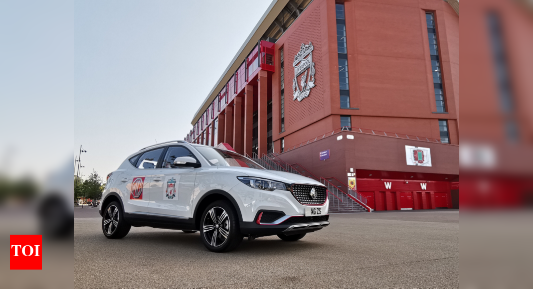 MG Motors turns global car partner of Liverpool Football Club - Times ...
