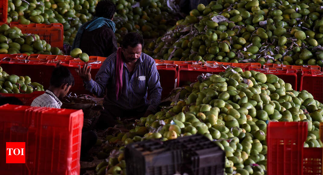 Container with 10 tonnes of mangoes from UP leaves for Europe | Lucknow ...