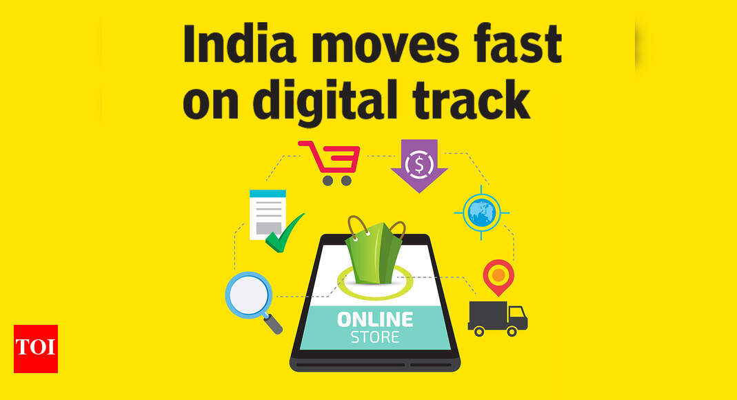 Infographic: Digital transactions see tremendous growth - Times of India