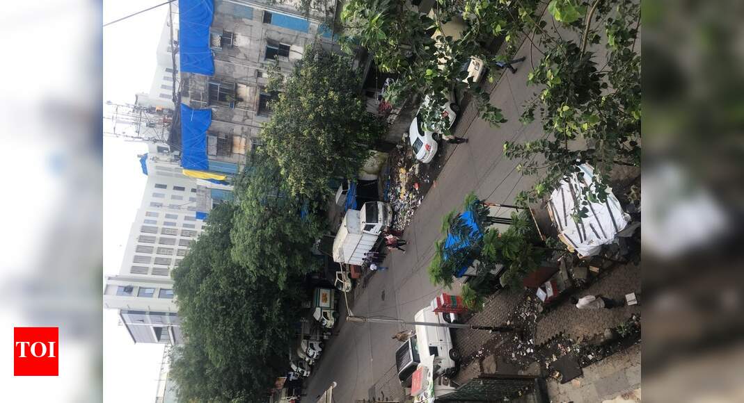 Road encroachment - Times of India