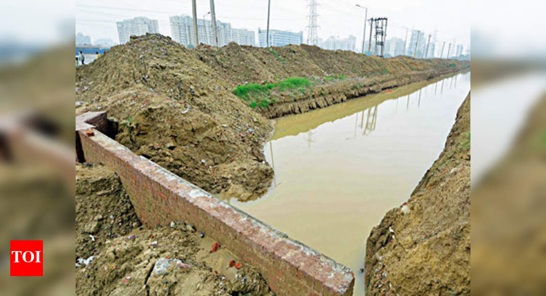 Drain capacity now 3 times more than Gurujam year | Gurgaon News ...