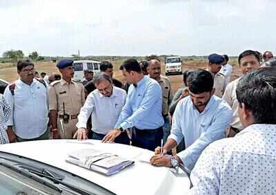 Work begins on Rajkot AIIMS | Rajkot News - Times of India