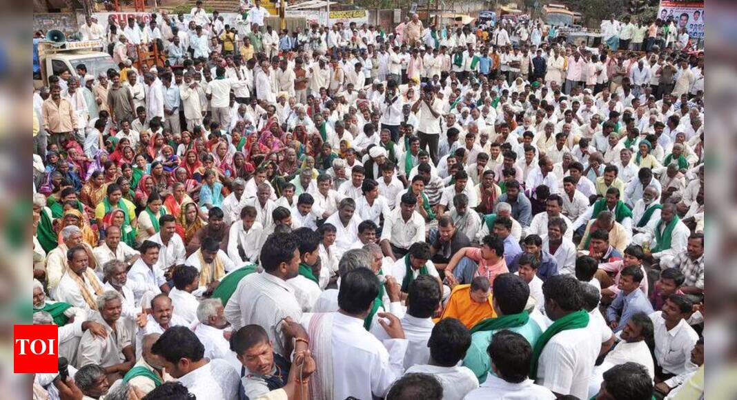 Navalgund, Nargund ryots continue their agitations | Hubballi News ...