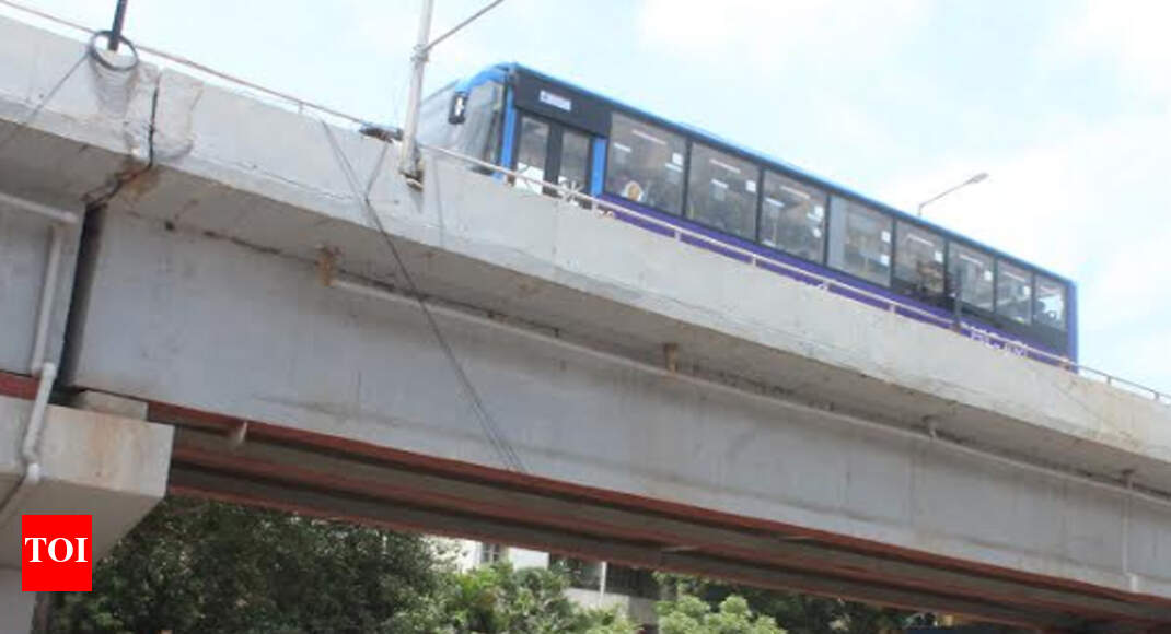 Commuters plan huge protest to demand BRTS buses under flyover ...