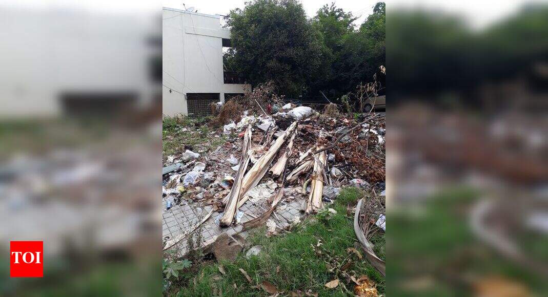 Garbage dumping place for public - Times of India