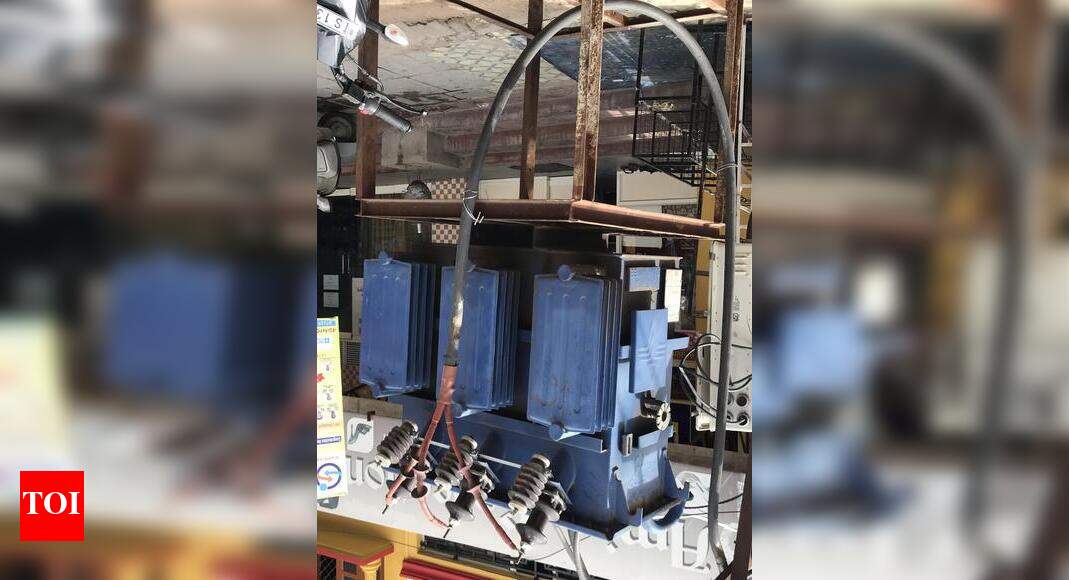 electric transformer dangerously placed - Times of India