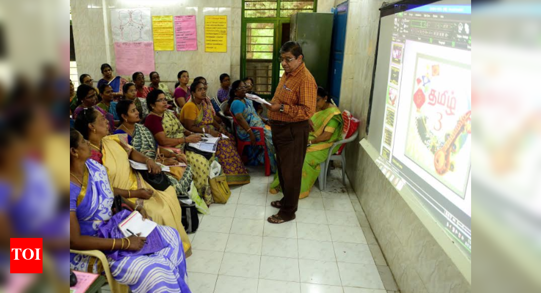 New textbooks: Training for Chennai teachers begins | Chennai News ...