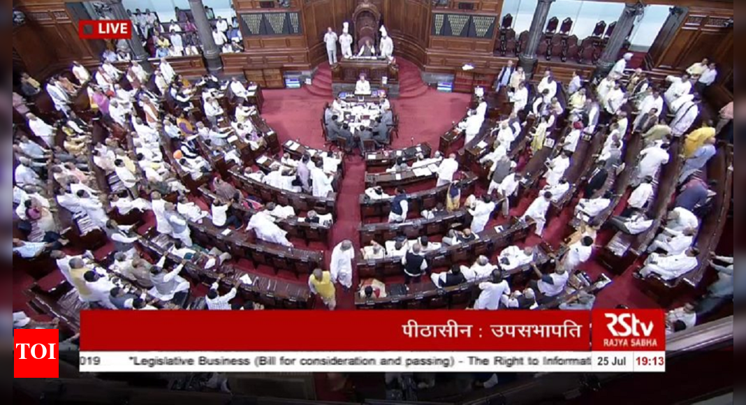 Parliament session live updates: Rajya Sabha passes Right to ...