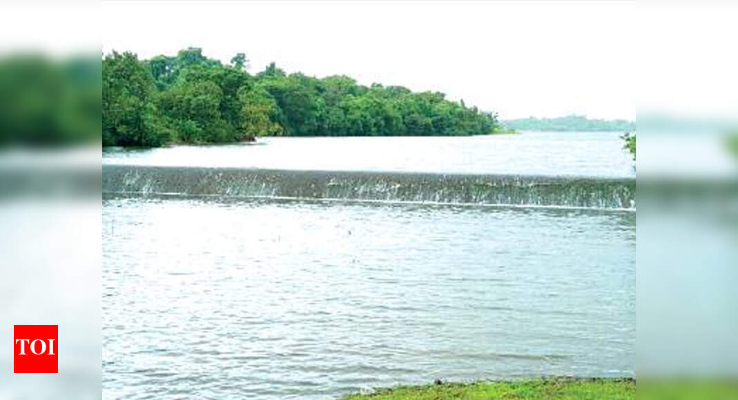 Amthane overflows after heavy rain | Goa News - Times of India