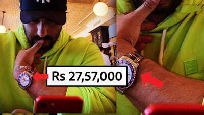 The price of Arjun Kapoor's watch will shock you - Times of India