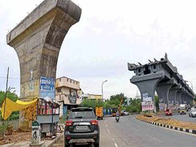 In nine months, you can ride MRTS to Adambakkam | Chennai News - Times of India