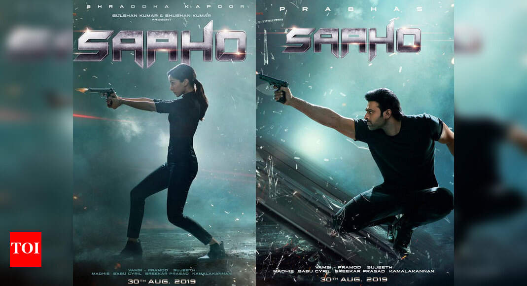 ‘Saaho’: Prabhas and Shraddha Kapoor’s action-packed solo posters will ...