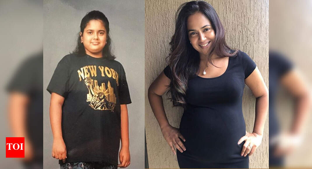 Sameera Reddy encourages girls to have a positive body image while ...