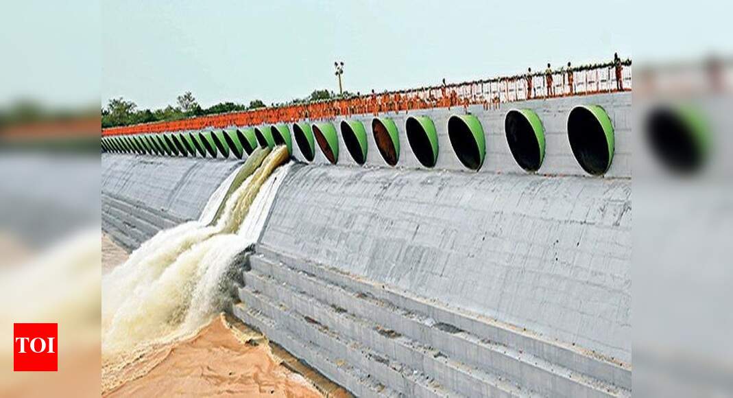 Sundilla barrage pumping to start next week | Hyderabad News - Times of ...