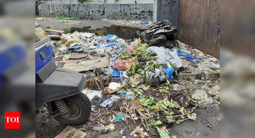 Garbage Unattended - Times of India
