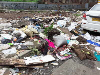 Garbage Unattended - Times of India