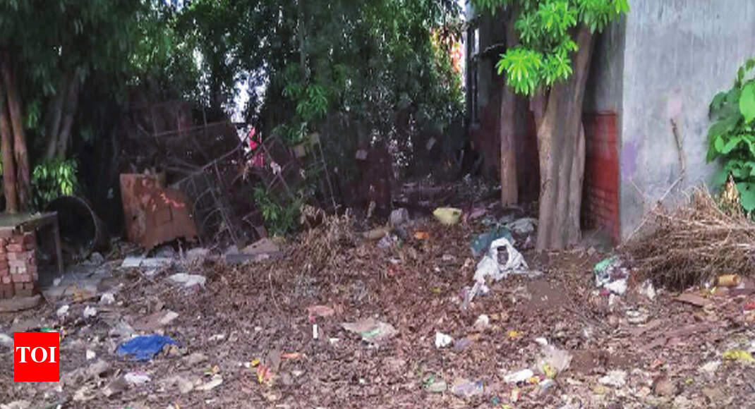 Squatters, trash clog community centre site, Sector 14 residents fume ...