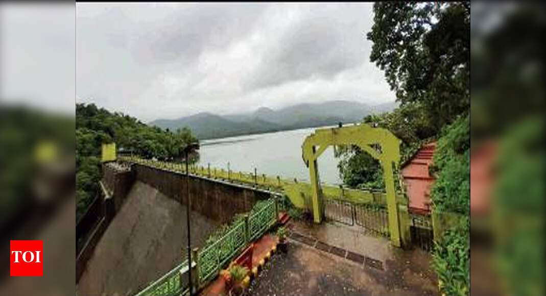 Anjunem dam gets ready to release excess water | Goa News - Times of India