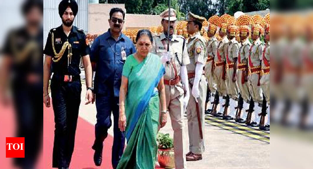'Vir Bala' Anandiben Patel takes oath as UP's 28th governor | Lucknow ...