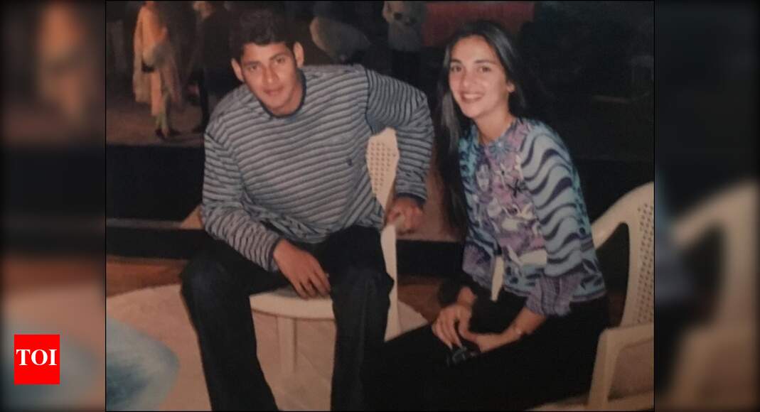Tara Sharma shares a throwback picture with Mahesh Babu from the sets ...