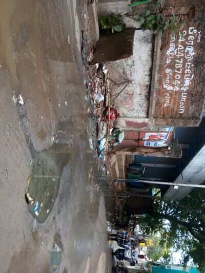 Poor sewage system - Times of India