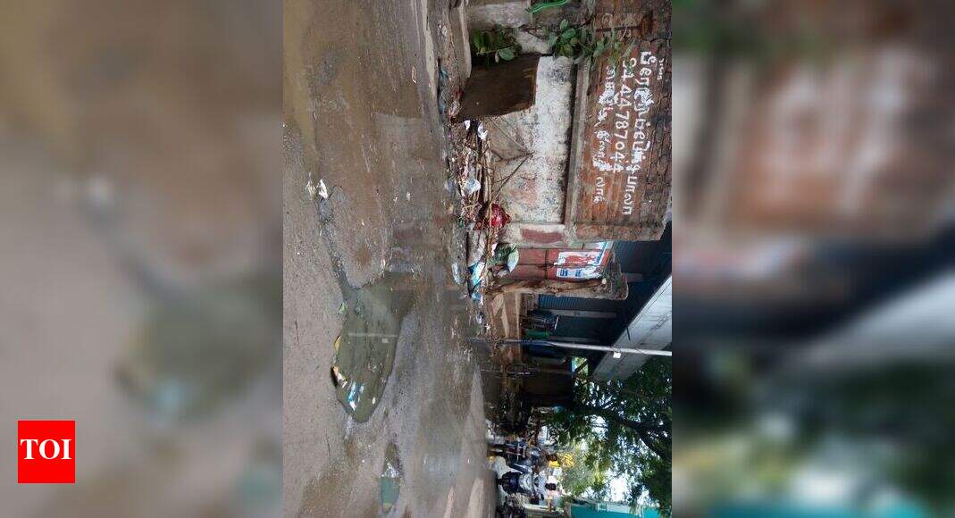 Poor sewage system - Times of India