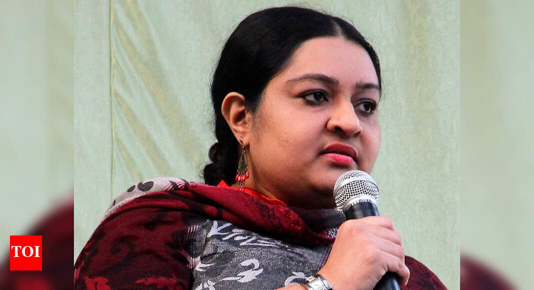 J Jayalalithaa's niece Deepa Jayakumar quits politics | Chennai News ...