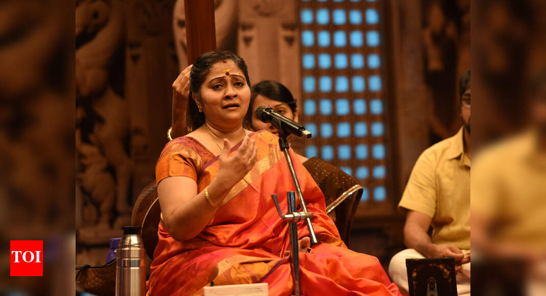 I want to take up the Carnatic music tradition in a tangible way ...