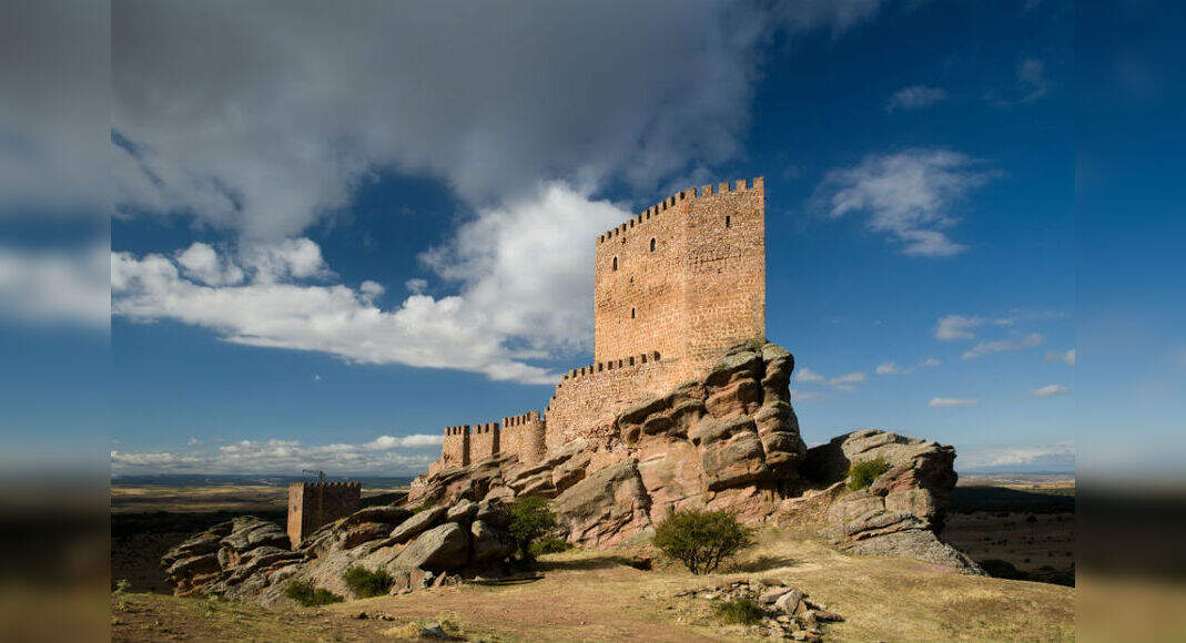 Inside the lone standing Castle of Zafra in Spain, Spain - TimesTravel