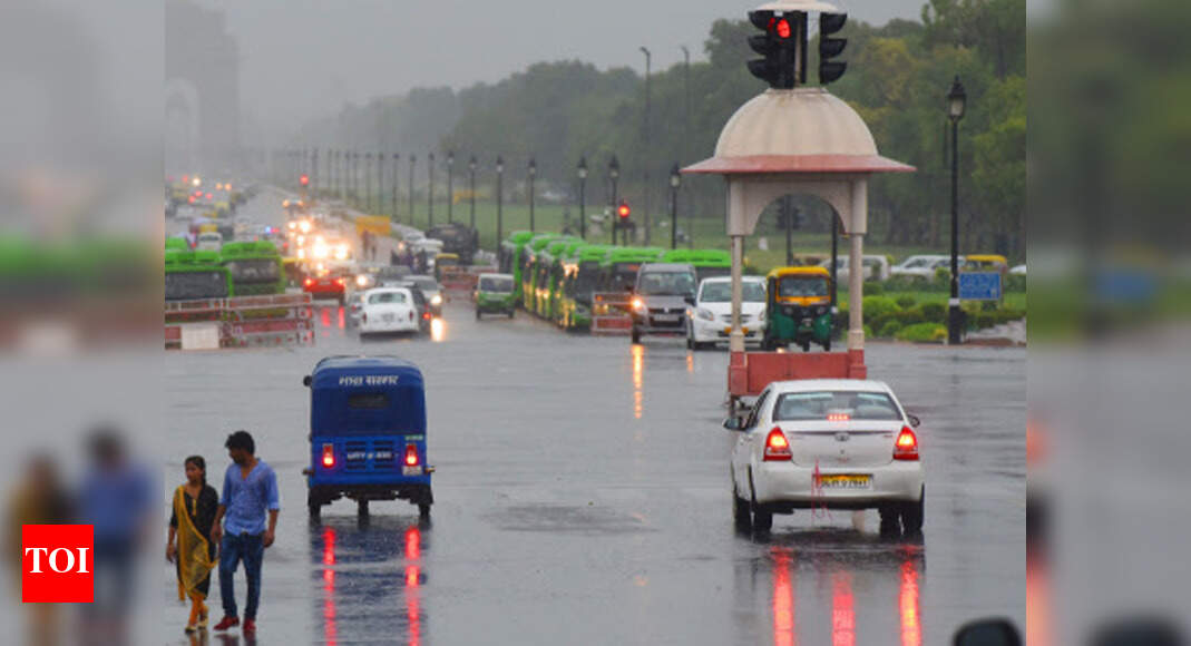Delhi: Cloudy sky, light rain today, says Met | Delhi News - Times of India