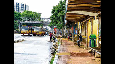 Three bus shelters at Little Mount stop, but none halts here | Chennai ...
