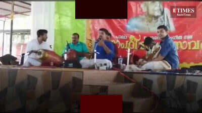 Singer Sooraj Lal performs at Chembai Sangeetha Sabha | Events Movie ...