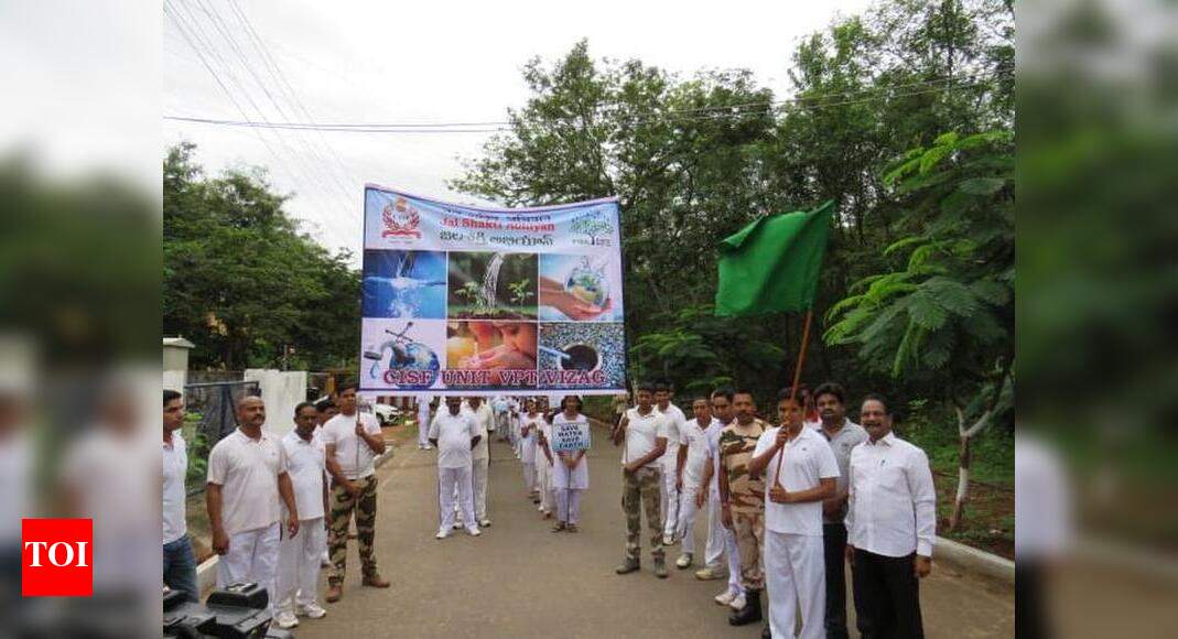 Awareness rally on need to save water | Visakhapatnam News - Times of India