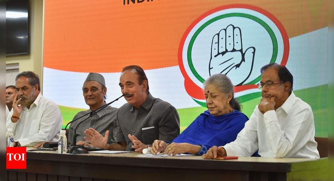 Congress leaders likely to discuss Kashmir at CWC meeting this evening ...