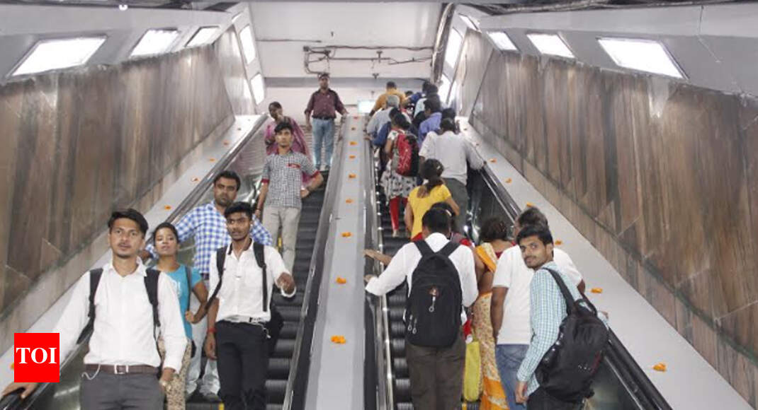 Two new escalators of Kolkata Metro inaugurated | Kolkata News - Times ...