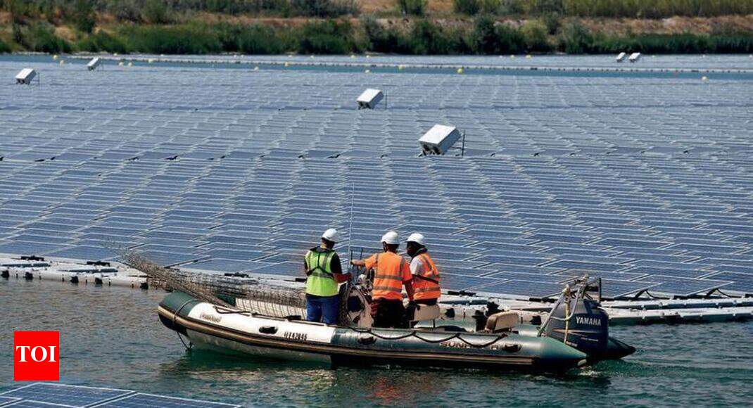 State to get first floating solar plant at Rihand dam | Lucknow News ...