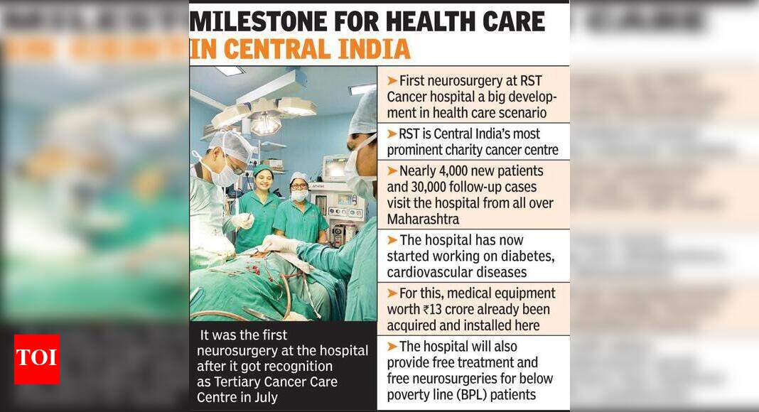 1st successful neurosurgery at RST Cancer Hospital | Nagpur News ...